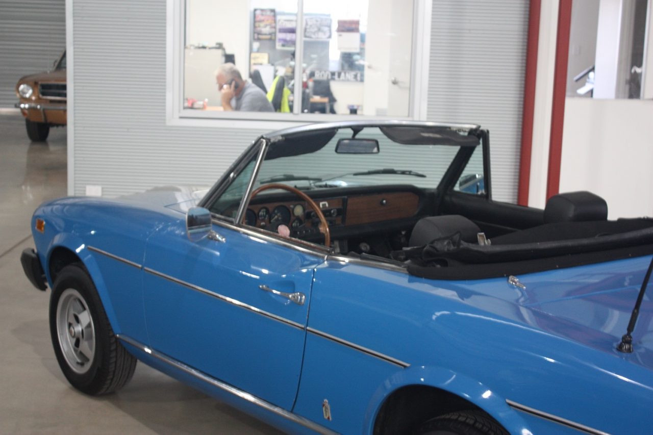 1976 Fiat 124 Sport Spider - Joe's Golden Gasoline